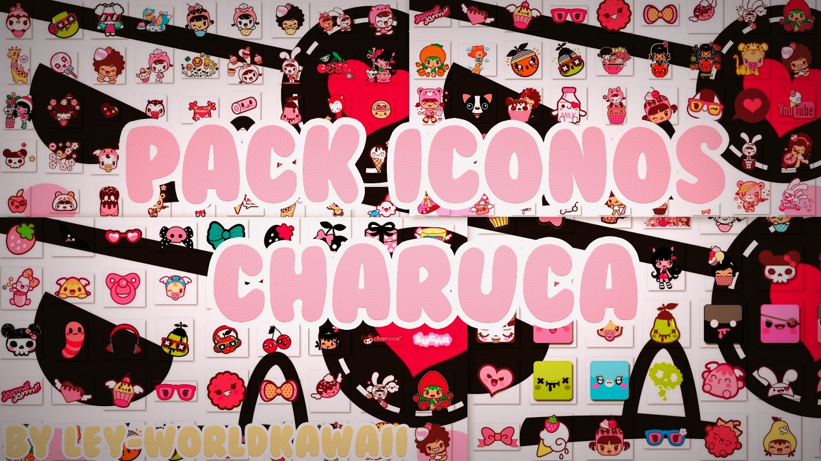 Pack Iconos Charuca - Ley-WorldKawaii