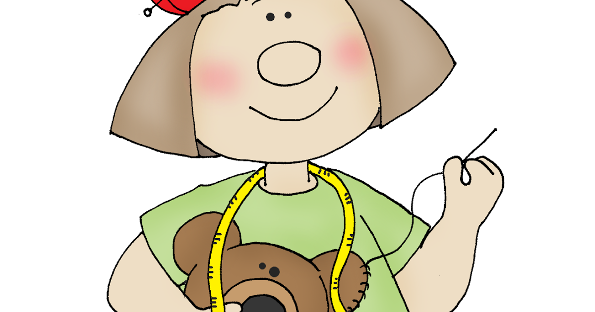 Free Dearie Dolls Digi Stamps: Sew Sweet Susie