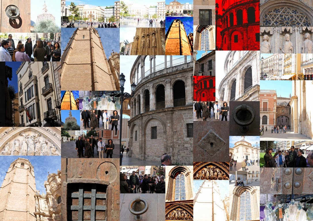 Imaginave: collage centro histórico Valencia Catedral- febrero 2014 ...