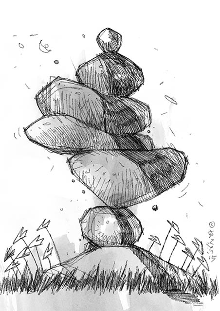 FREE DOWNLOAD! Hi Res File!: BALANCING STONES