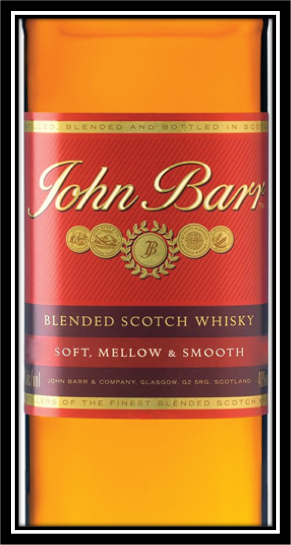 Best Shot Whisky Reviews : John Barr Red Blended Scotch Review