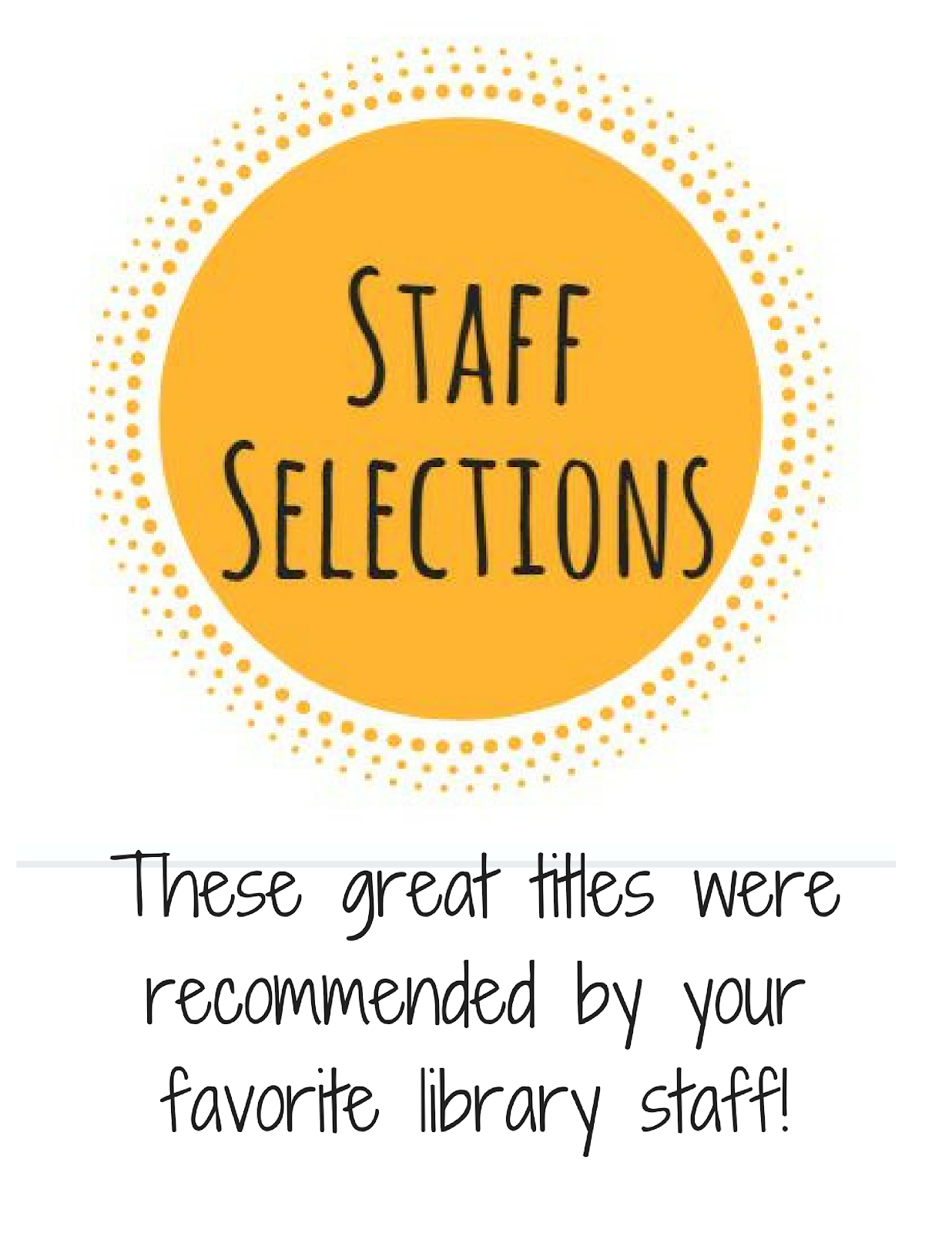5 Minute Librarian: Easy Staff Picks Displays