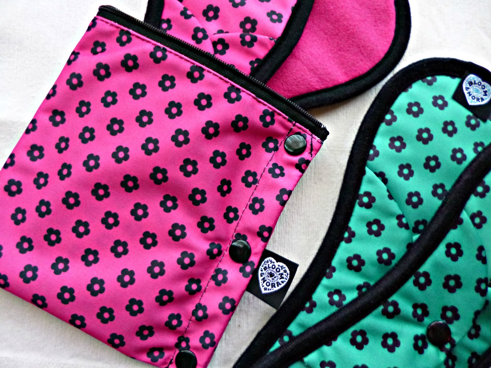 Reusable Cloth Sanitary pads from Bloom and Nora | Ana goes green ...