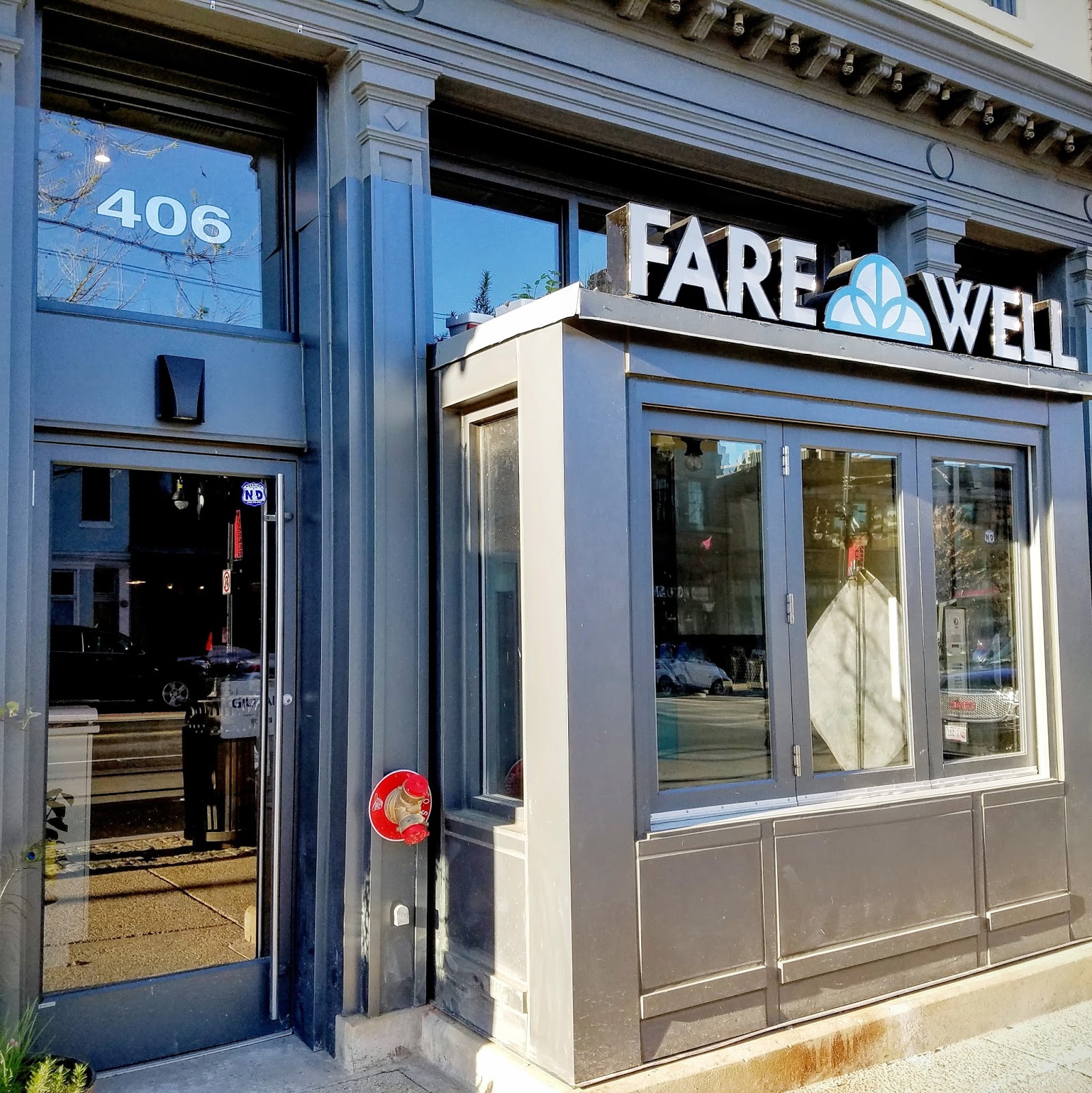 New Signage for Fare Well