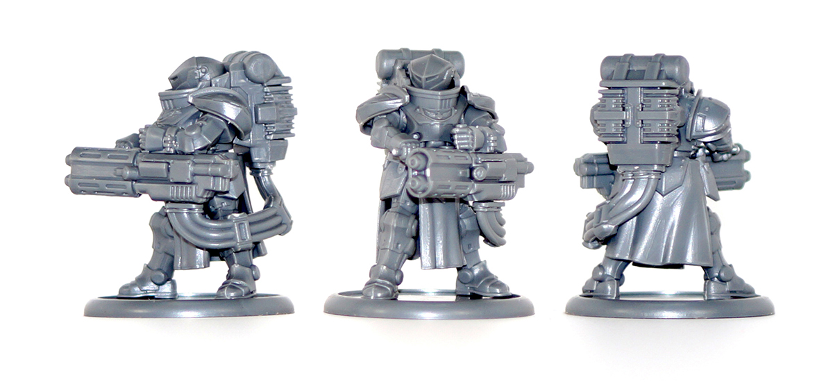 DREAMFORGE-GAMES: Valkir Heavy Support Troopers (Full Squad)