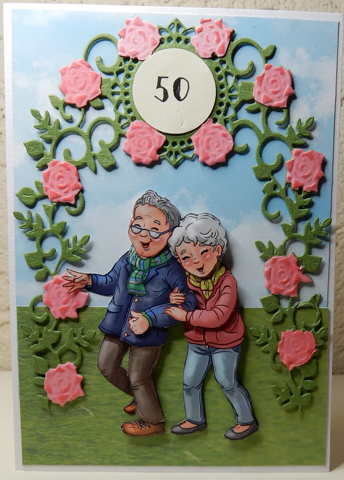 Hetty's Knutselhokkie!: Yvonne Creations Funky Nanna & Grandpa