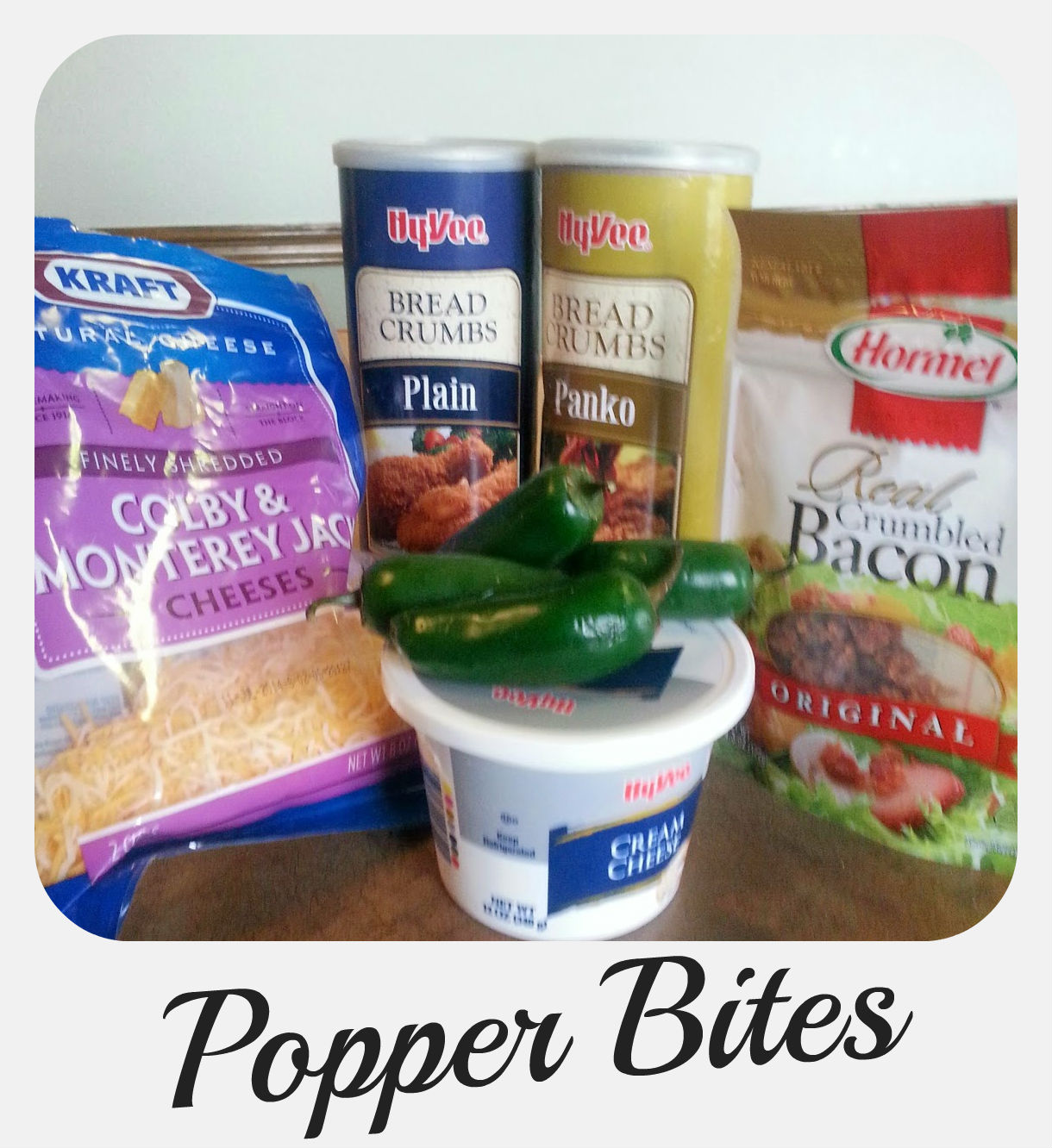 Honey Put on Your Party Dress: Popper bites