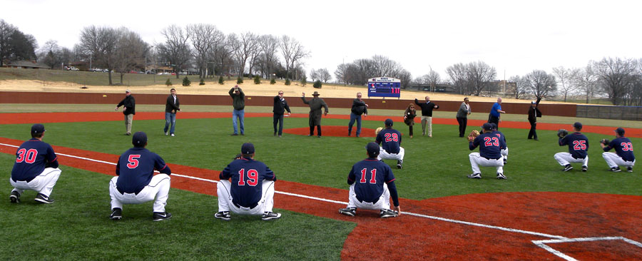 Kansas City Kansan: Big turnout as Blue Devils open new field with a win
