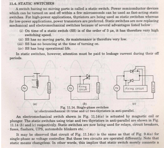 static switches-AC switch
