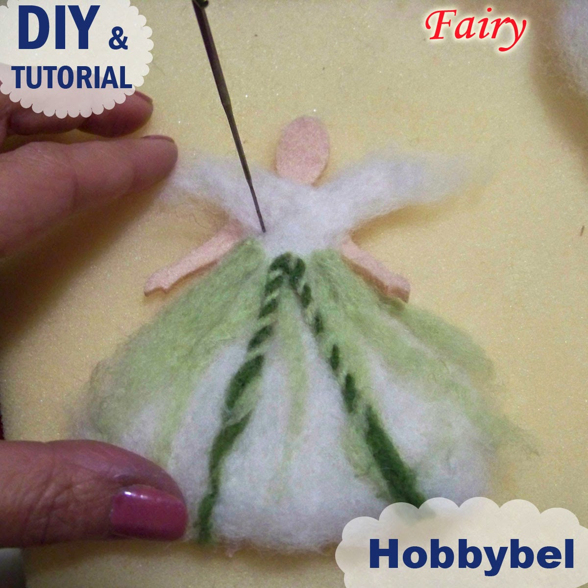 TUTORIAL FATA DI LANA CARDATA - DIY WALDORF DOLL, FAIRY CRAFT, NEEDLE FELT