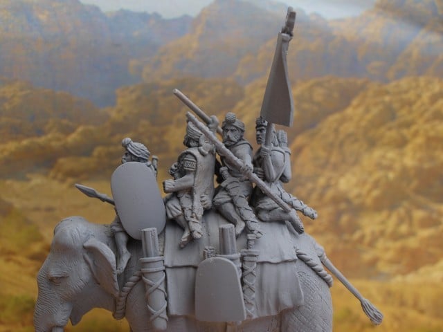 Wargame News and Terrain: Aventine Miniatures: New Indian War Elephant ...