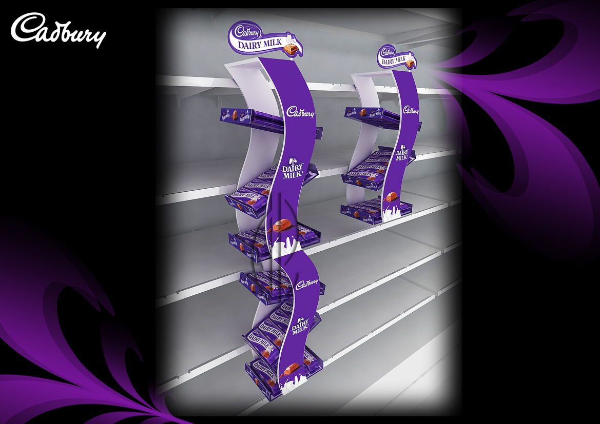 MESH IN-STORE INSPIRATION: Cadbury Display Units