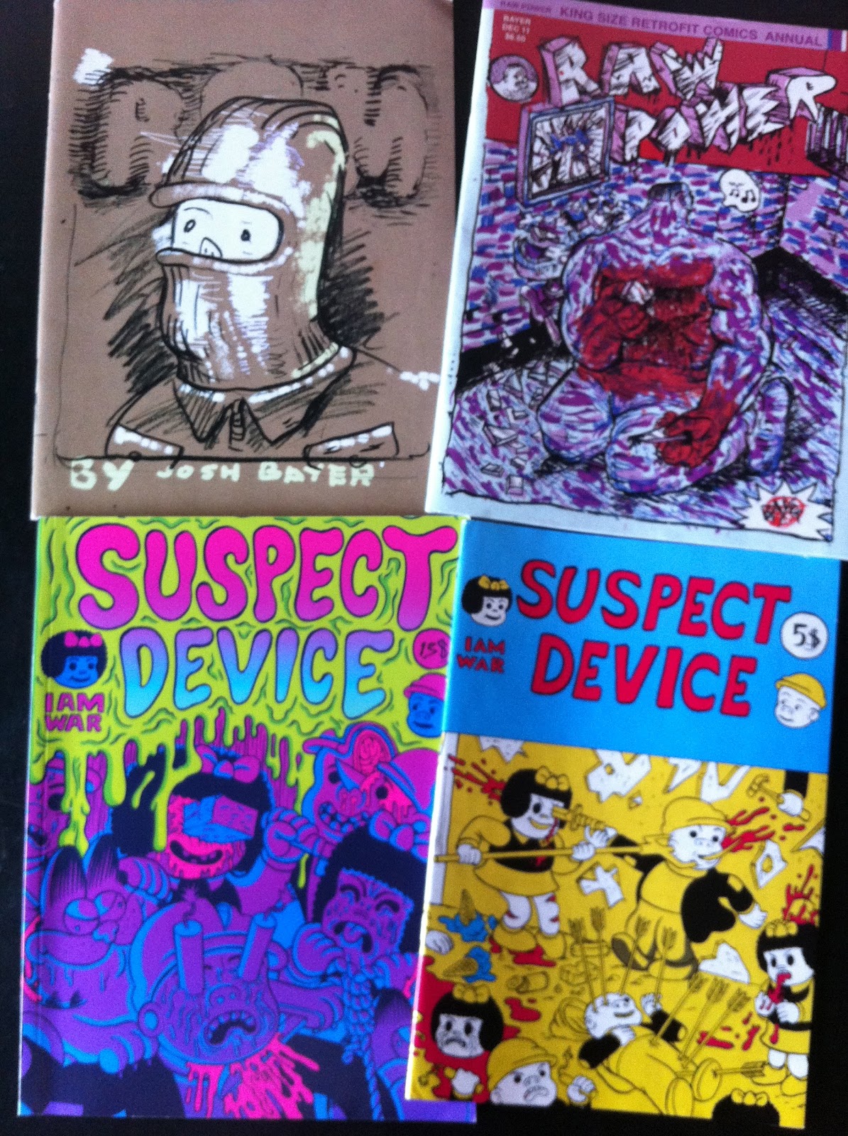 Mandorla · El blog de cómics de Santiago García: JOSH BAYER: FUERZA BRUTA