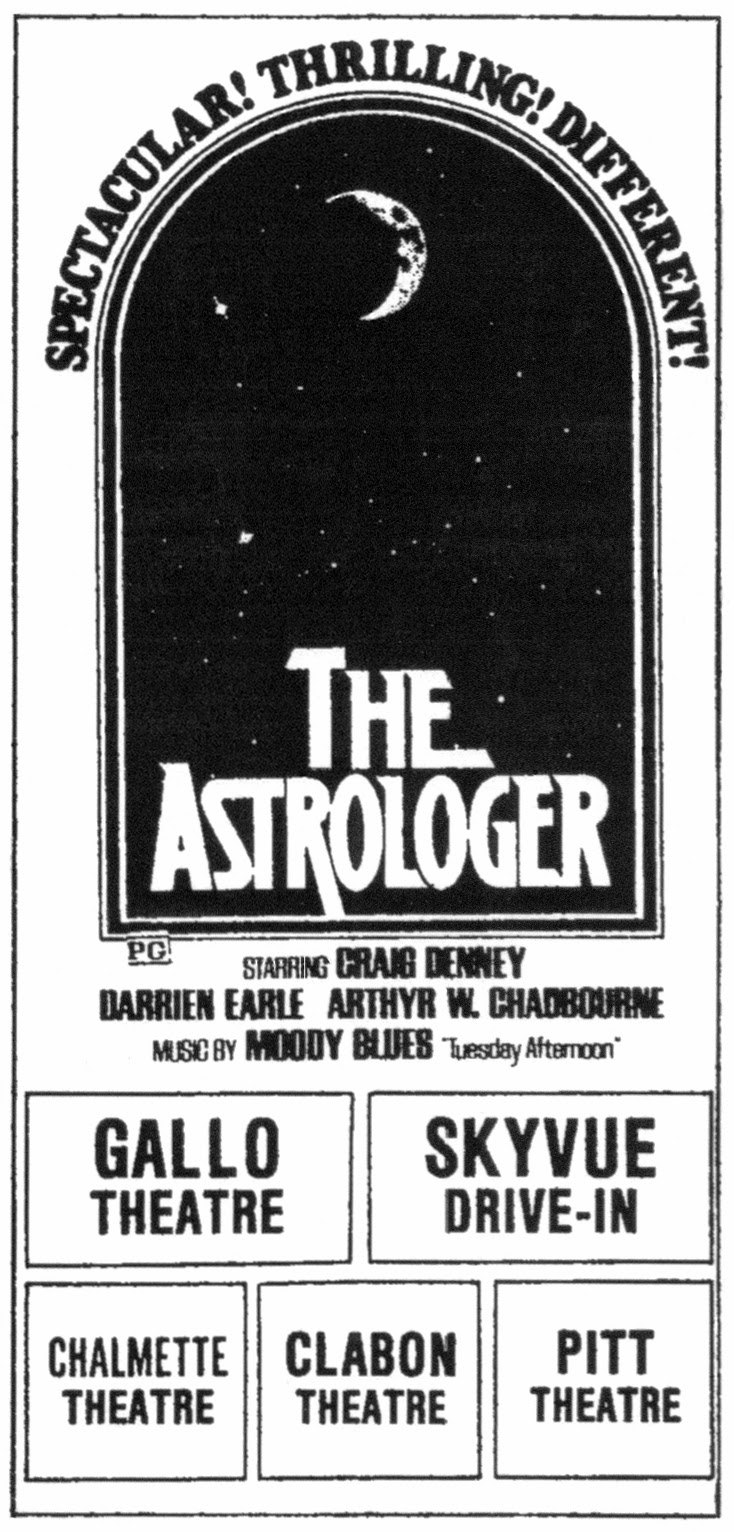 TEMPLE OF SCHLOCK: Movie Ad of the Week: THE ASTROLOGER (1975)