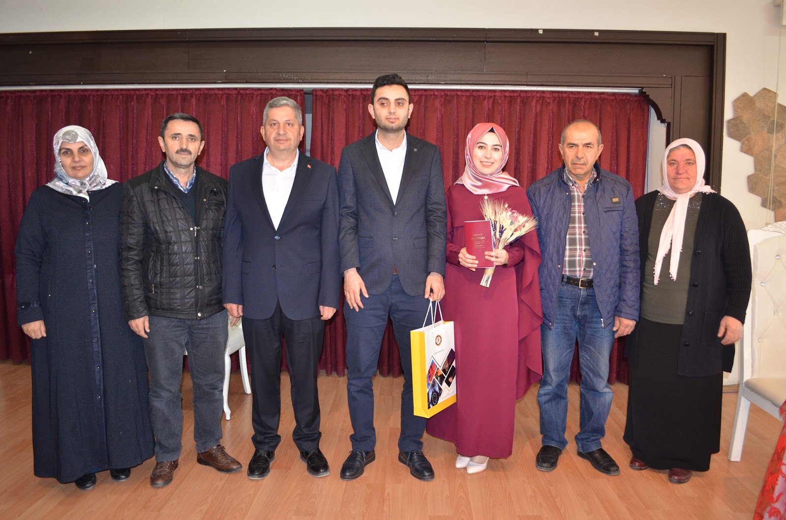 Başkan ALTUN, Hasgül METİN ve Bayram CEYLAN' çiftinin nikahını kıydı