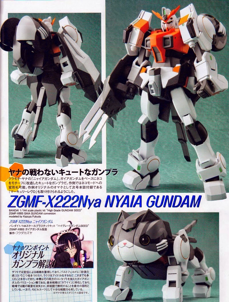 1/144 Nyaia Gundam Resin Conversion Kit C3 x Hobby 2014 Exclusive ...