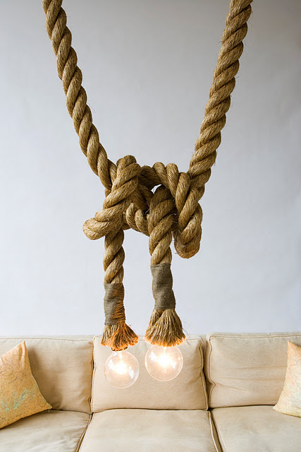 Cupboards Kitchen and Bath: Etsy Find: Atelier 688 Manila Rope Lights