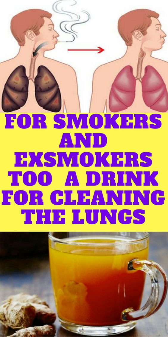 FOR SMOKERS AND EX-SMOKERS TOO – A DRINK FOR CLEANING THE LUNGS ...