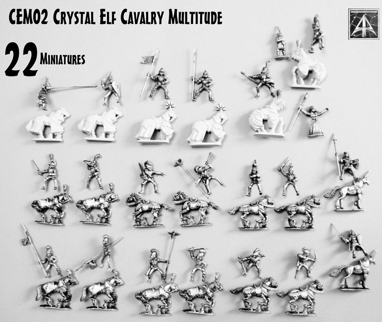 Alternative Armies: Entire Crystal Elf Empire 28mm fantasy range released!