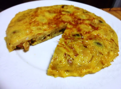 "Saber Paladar": Tortilla espanhola de batata "noisette" e cebola