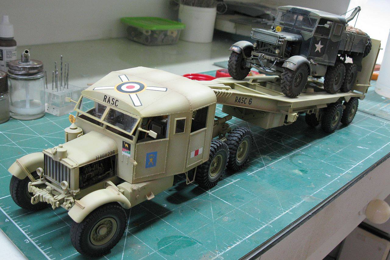 Panzerserra Bunker- Military Scale Models in 1/35 scale: Scammell ...