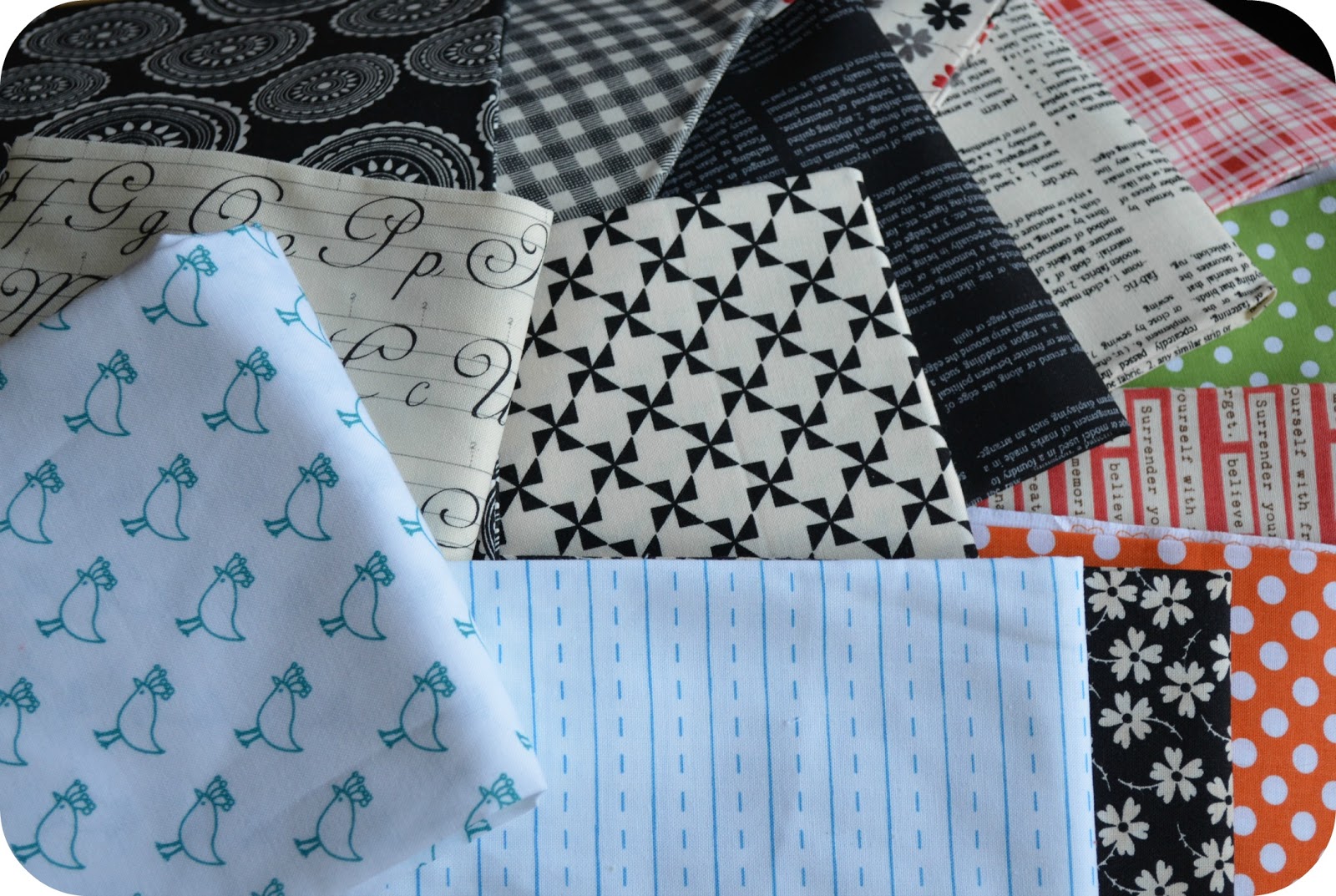 Follow the White Bunny: Hello...new fabric!