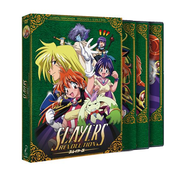 Anime: Slayers Revolution a la venta el 14 de noviembre. @selectavision