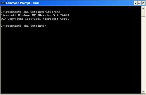Menyimpan Hasil Perintah Command Prompt Ke Dalam File ~ blogmuss