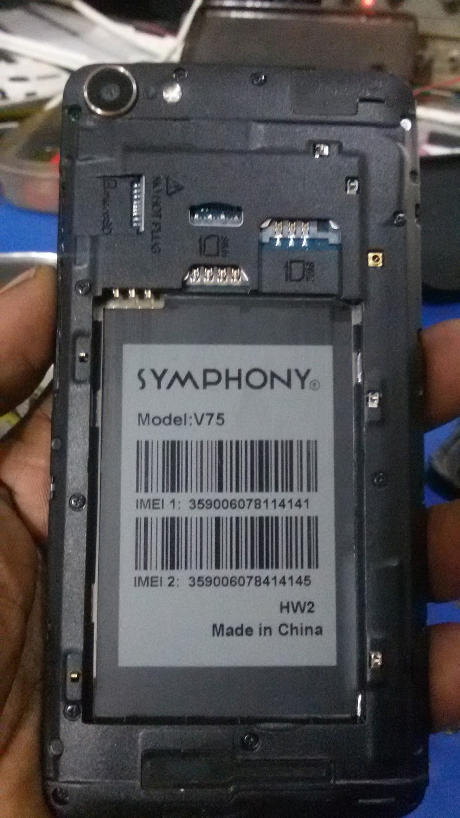 SYMPHONY V75 HW2_V16 PAC FLASH FILE 6.0 100% TESTED - Sharif Telecom ...