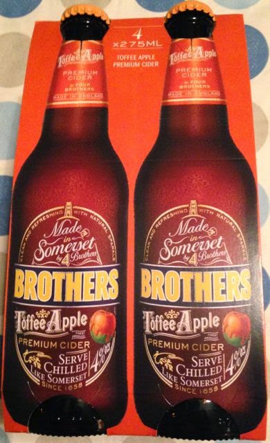 FOODSTUFF FINDS: Brothers Toffee Apple Cider (@BrothersCider) (Aldi)
