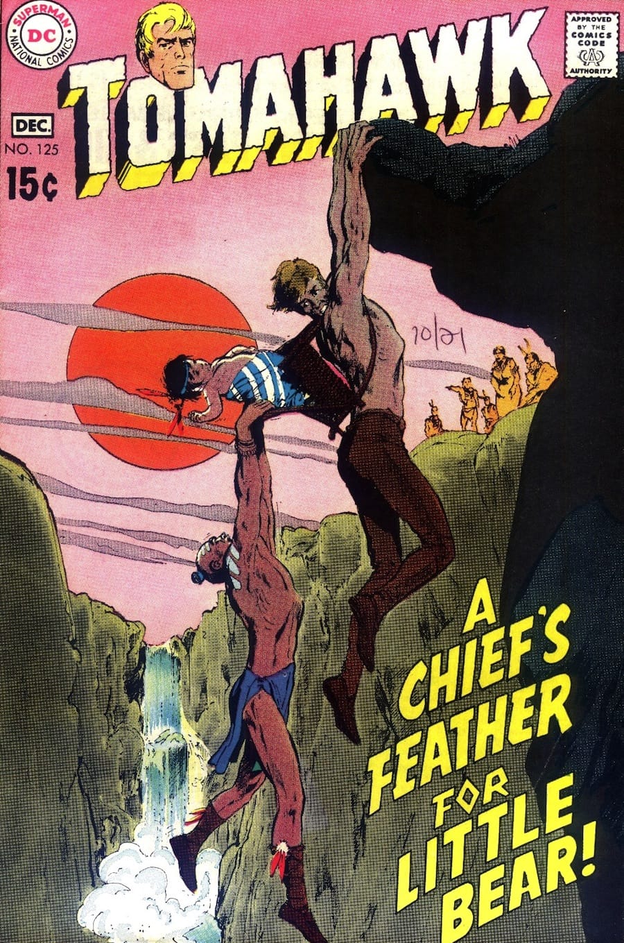 Tomahawk #125 - Neal Adams cover - Pencil Ink