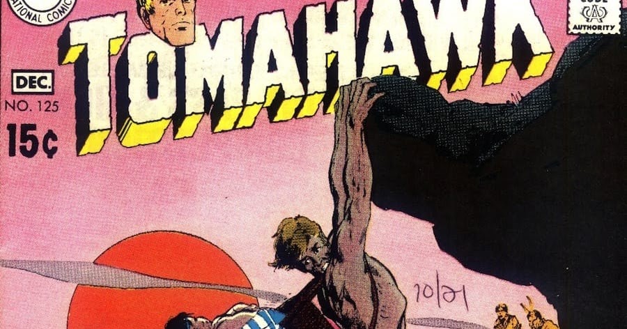 Tomahawk #125 - Neal Adams cover - Pencil Ink