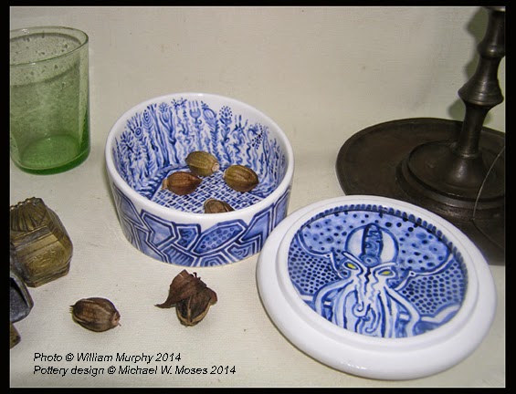 CoastConFan Blog: Michael Moses Pottery and the Lovecraft Cthulhu Box