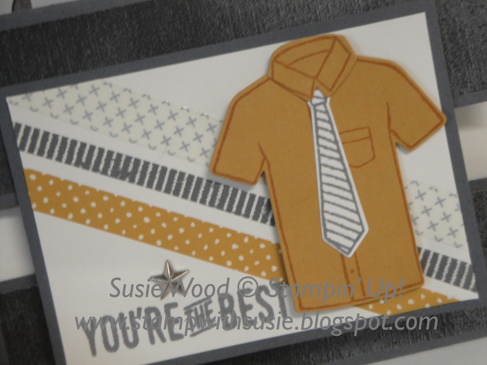 Stamp with Susie: A great guy card!