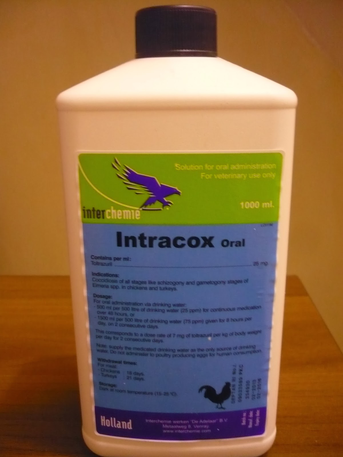 Isam Poultry Shop: Intracox Oral
