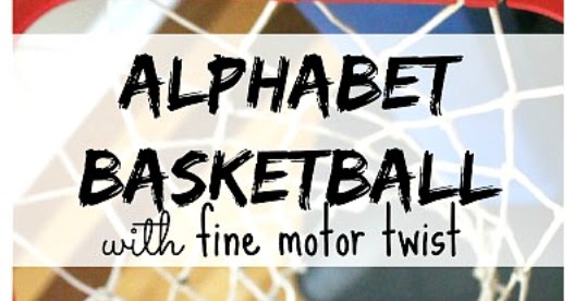 Basketball Alphabet Game for Preschoolers | School Time Snippets