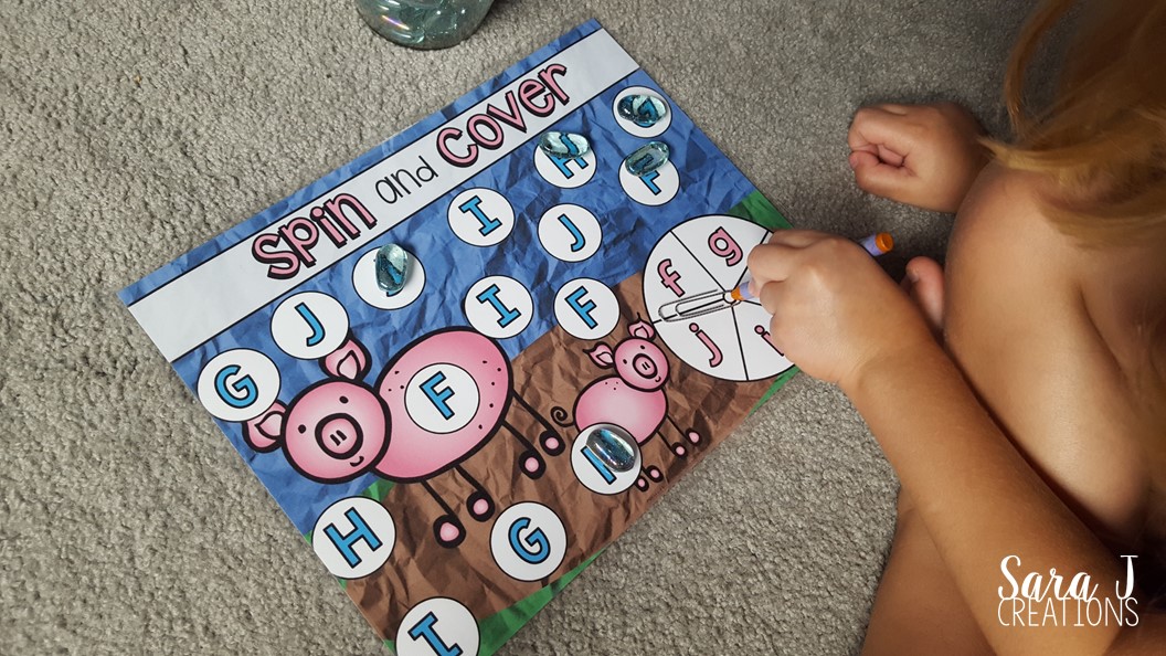 Farm Alphabet Match | Sara J Creations