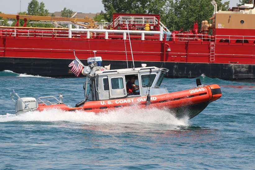 Michigan Exposures: A Coast Guard and Border Patrol Boat