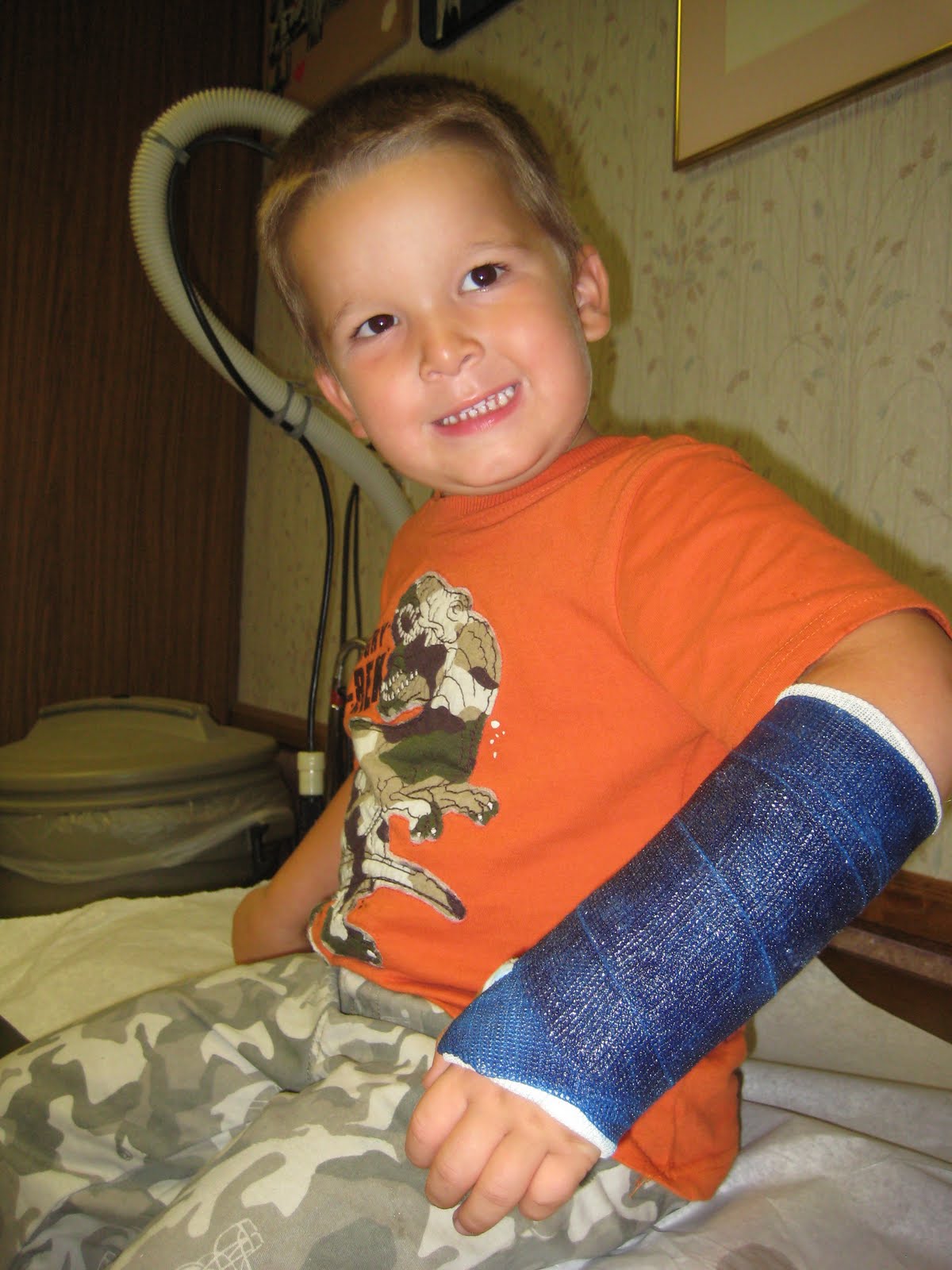 Living Happily Ever After: First Broken Arm