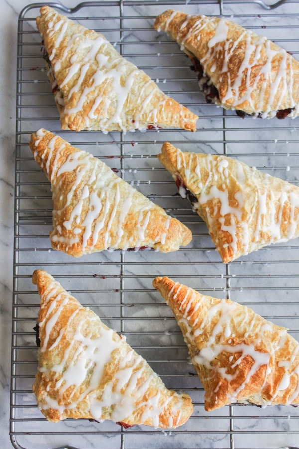 Cherry Chocolate Turnovers