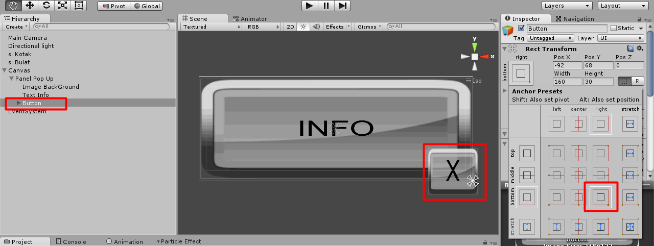 Unity Tutorial Indonesia : Mobile - UI Panel Pop Up [part 3/3]