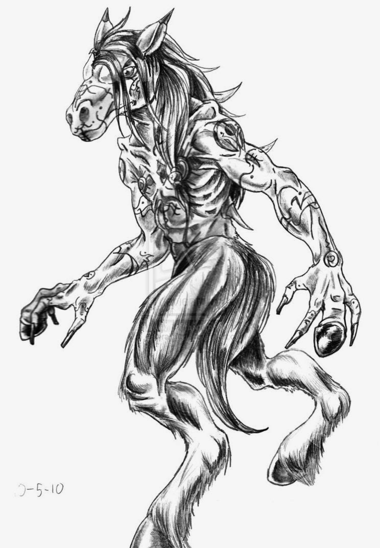 Tikbalang Bipedal Humanoid Horse Creature Philippine Stock, 53% OFF