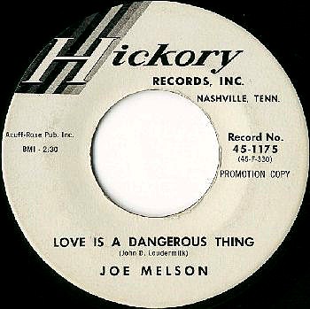 WHITE DOO-WOP COLLECTOR: JOE MELSON_Love Is A Dangerous Thing