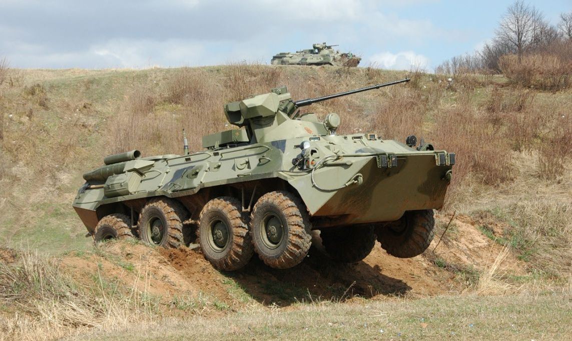 SURYA MALAM: BTR-82A Armoured Personnel Carrier, Russia