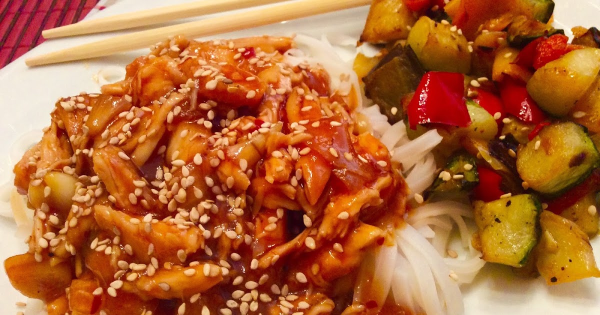 Pollo agridulce con sésamo - Slowpot | BEGORECETAS