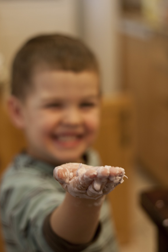 One Lucky Pickle: Playing with a Puddle of Goo