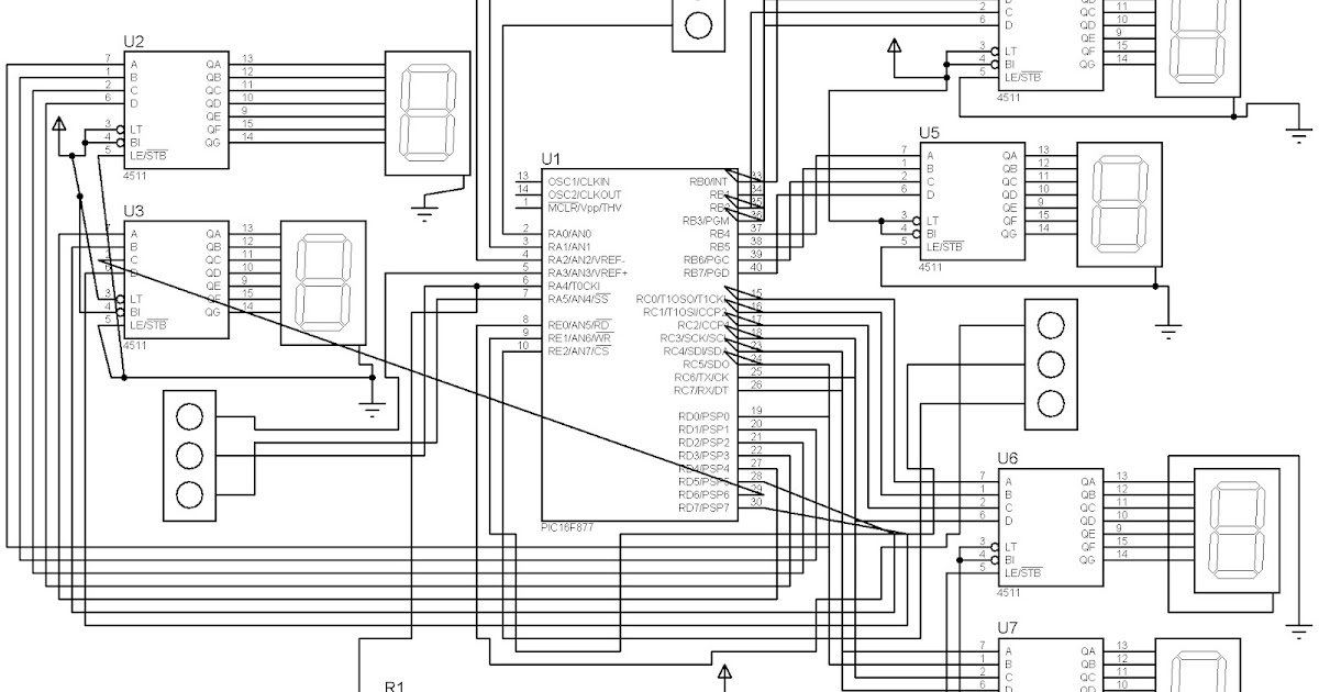 TRAFFIC LIGHT CONTROL USING PIC16F877A - sl technological sevices