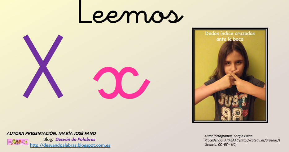 Desván de Palabras: LETRA X