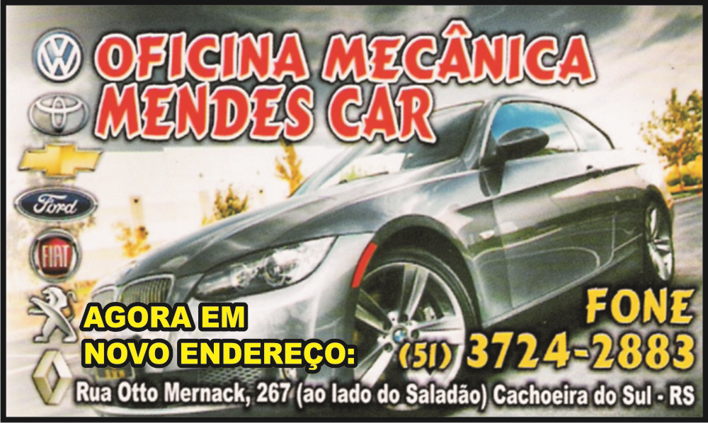 Blog do dep. comercial do jornal O Correio: Mendes Car tem mais opções ...