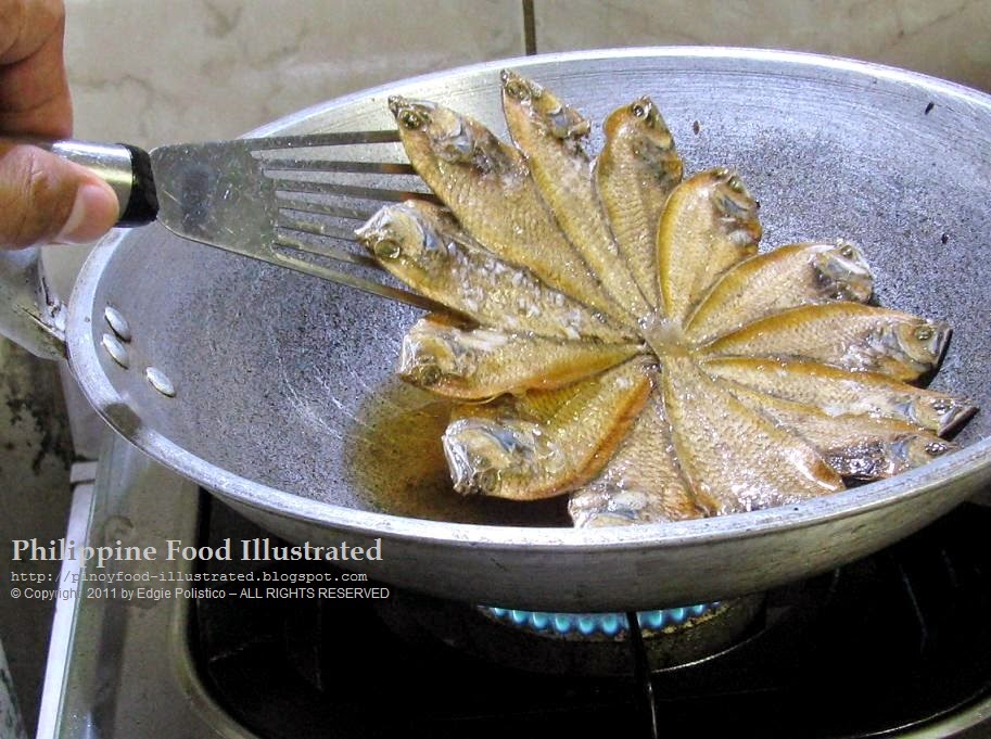 Philippine Food Illustrated: danggit flower